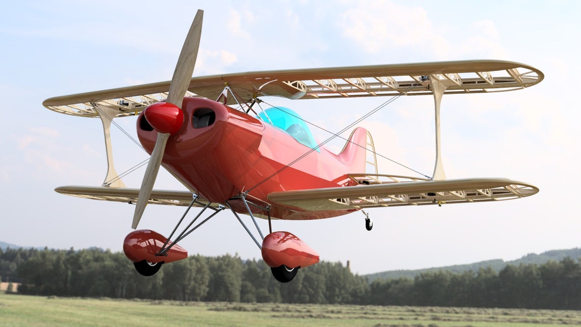 Pitts Special S-1S - R/C Model CAD Plan in Fusion 360 - Etsy