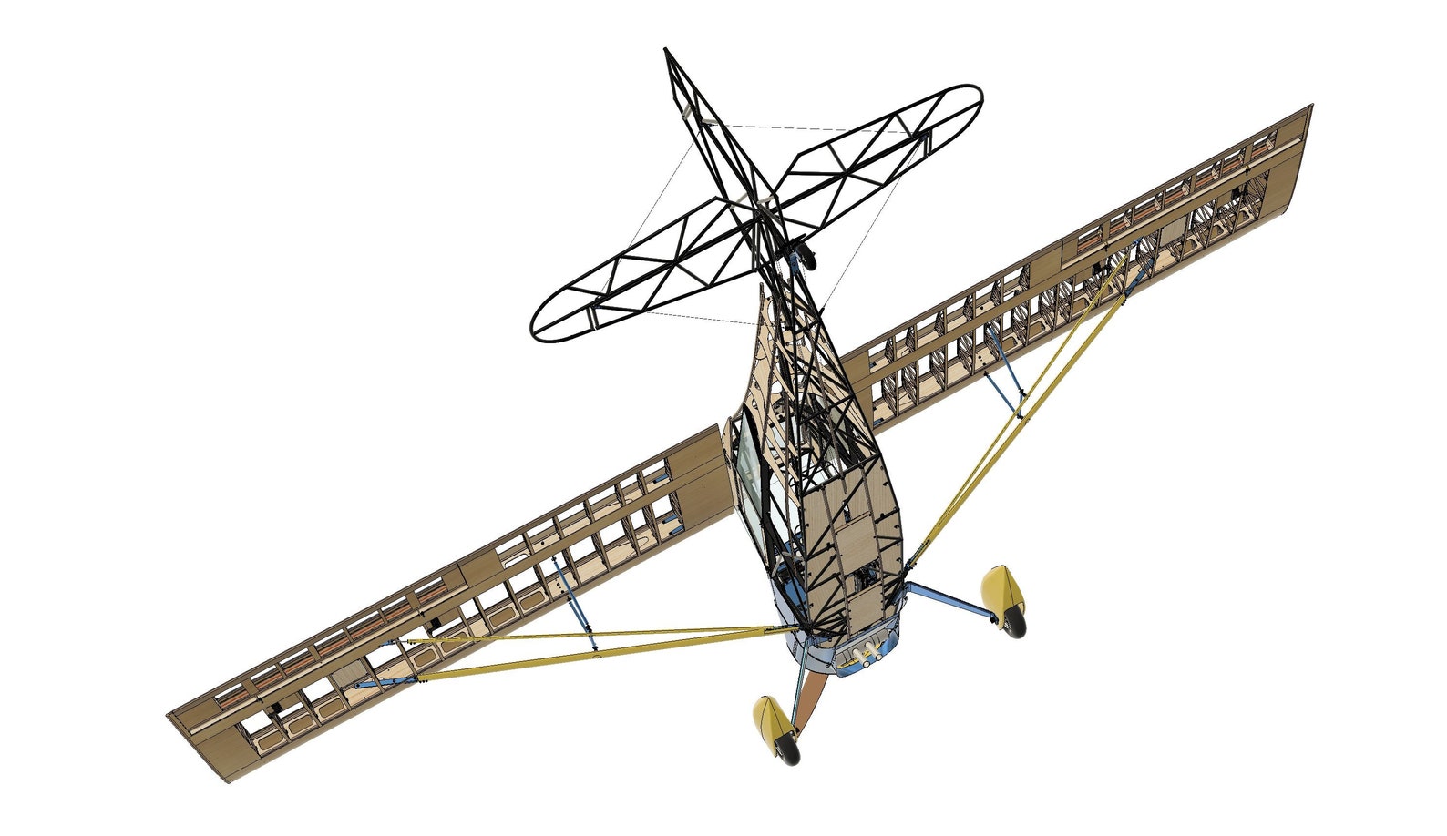 Bellanca Xtreme Decathlon - R/C Model CAD Plan in Fusion 360 - Etsy