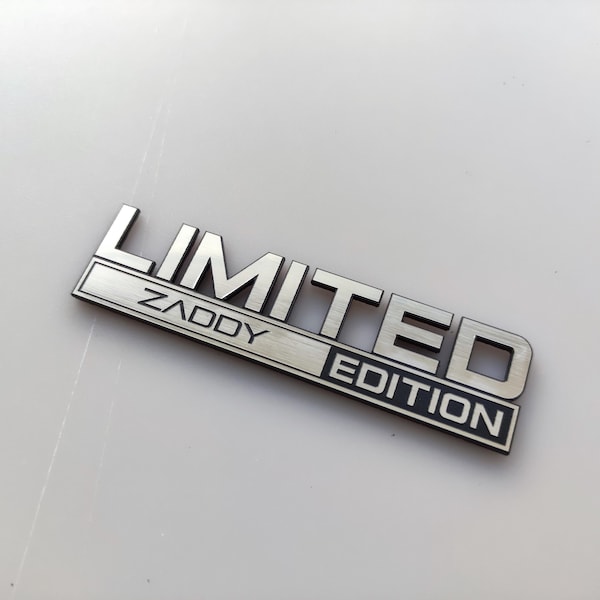 Limited Edition Car Emblem - Etsy
