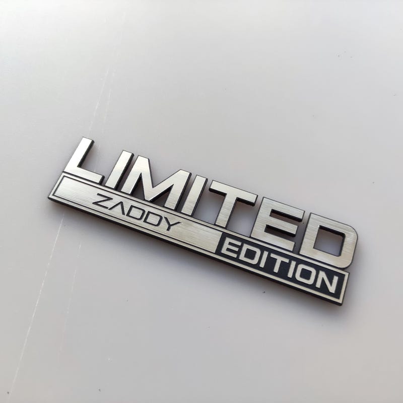 Black Custom Car Emblem - Etsy