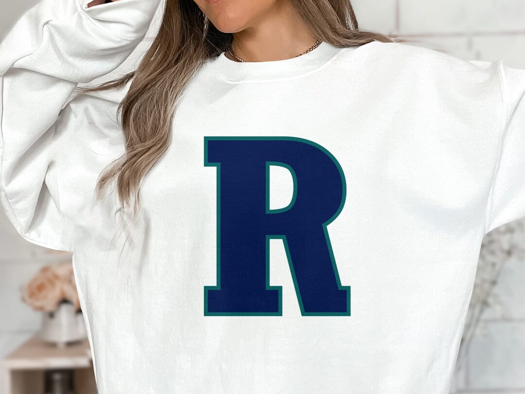 Letter R Sweatshirt Alphabet Letter Initial R Sweatshirt Varsity Letter ...