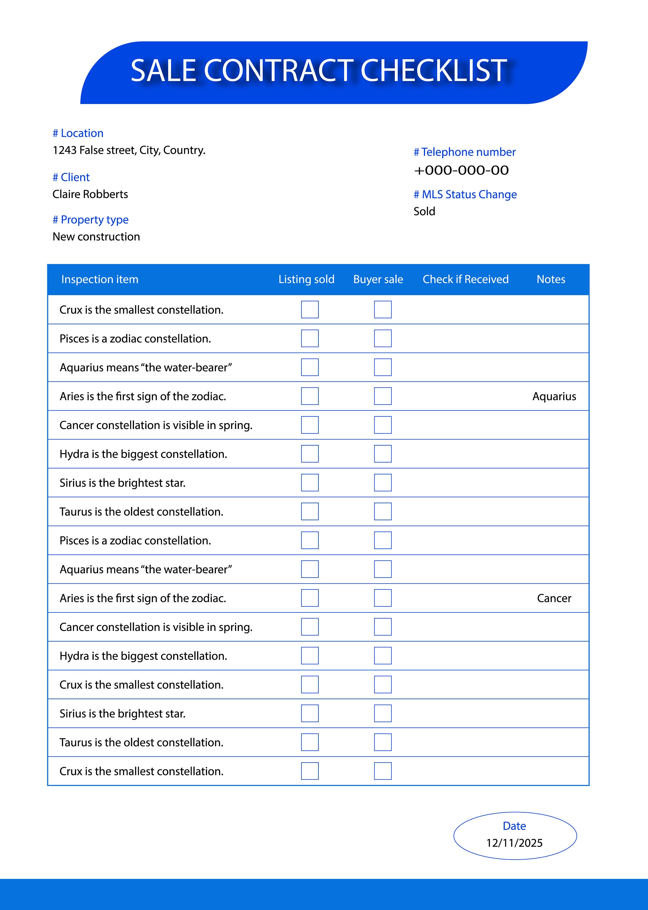 Editable Blank Checklist Printable, Fillable Checklist for Daily ...