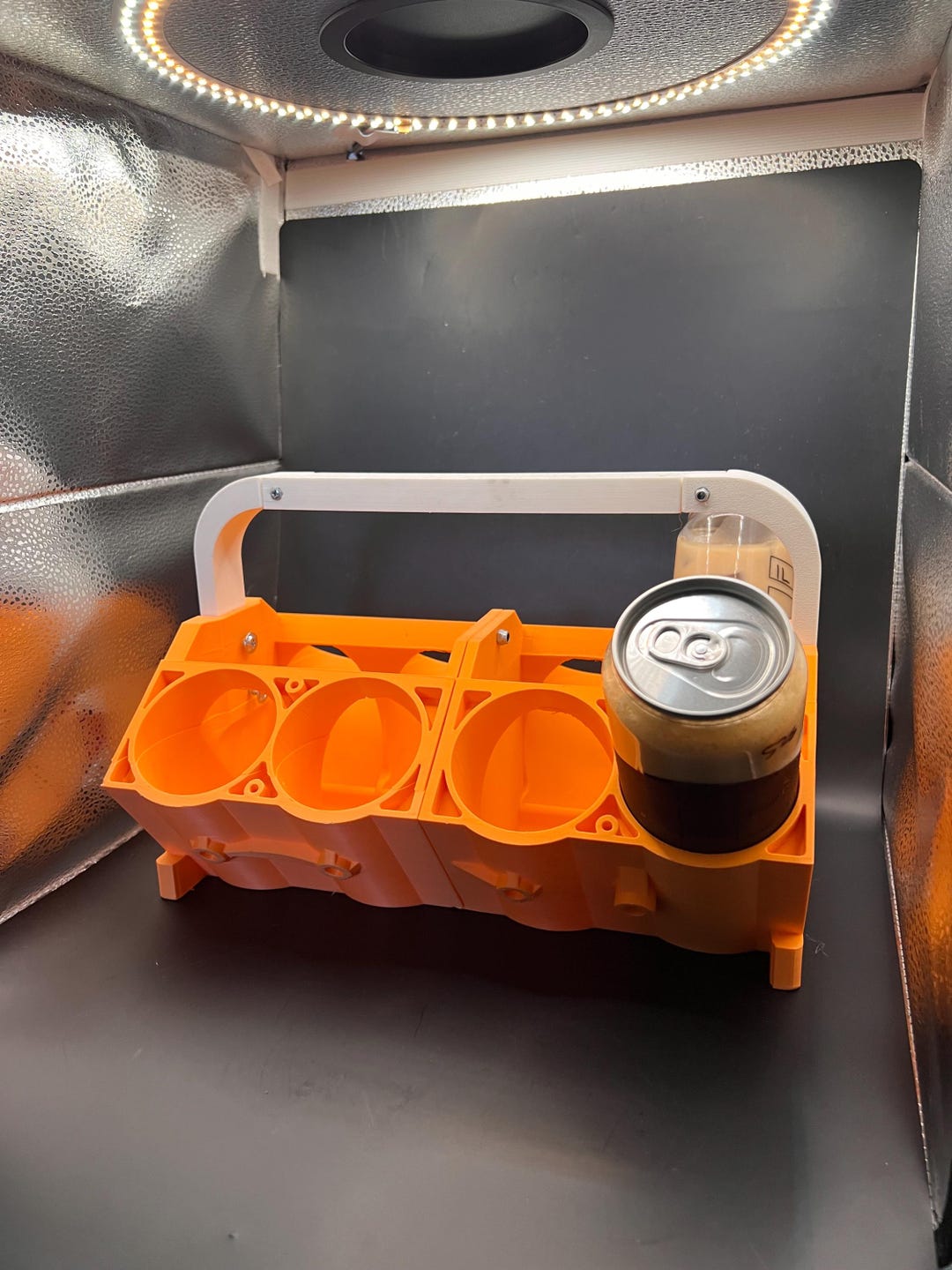 V6/V8 Engine Beer/soft Drink Ice Cooler - for 6 or 8 Regular Sized Cans ...