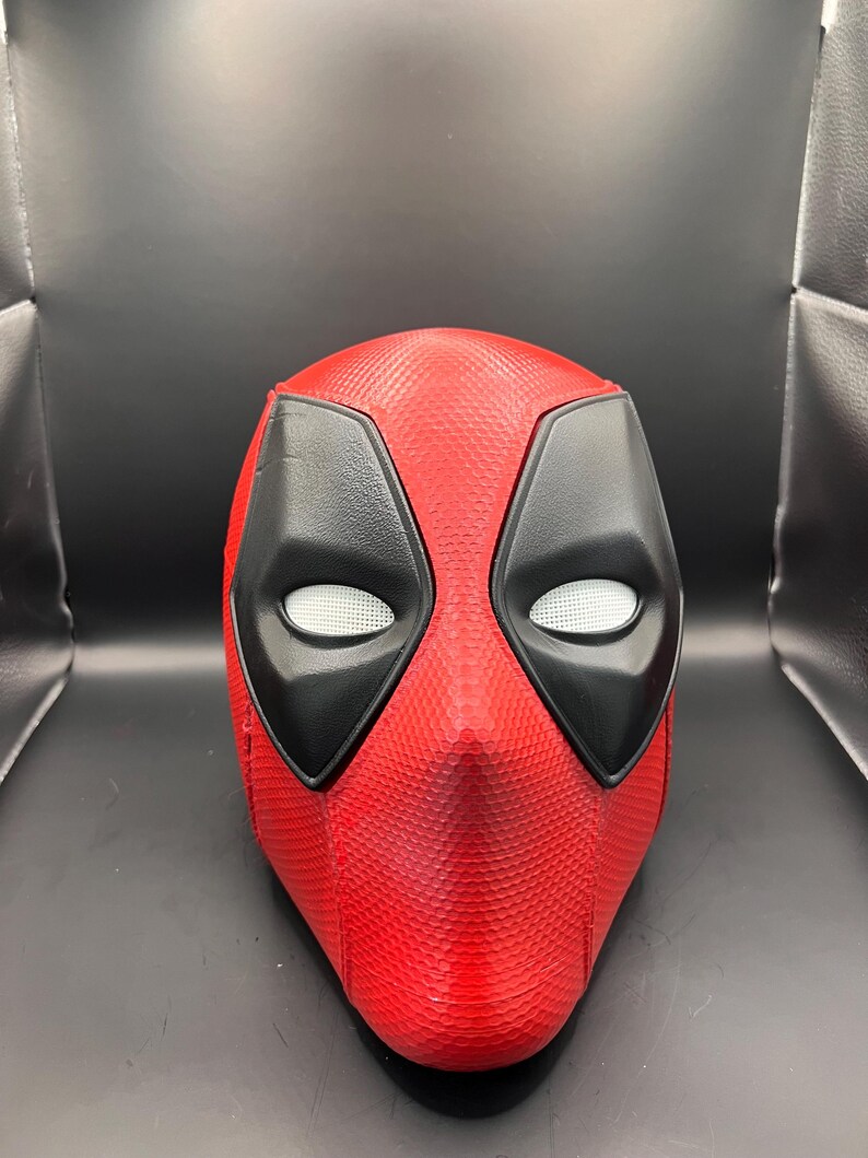 Handmade Deadpool Mask / Helmet - Movie Accurate Replica Wearable, or ...