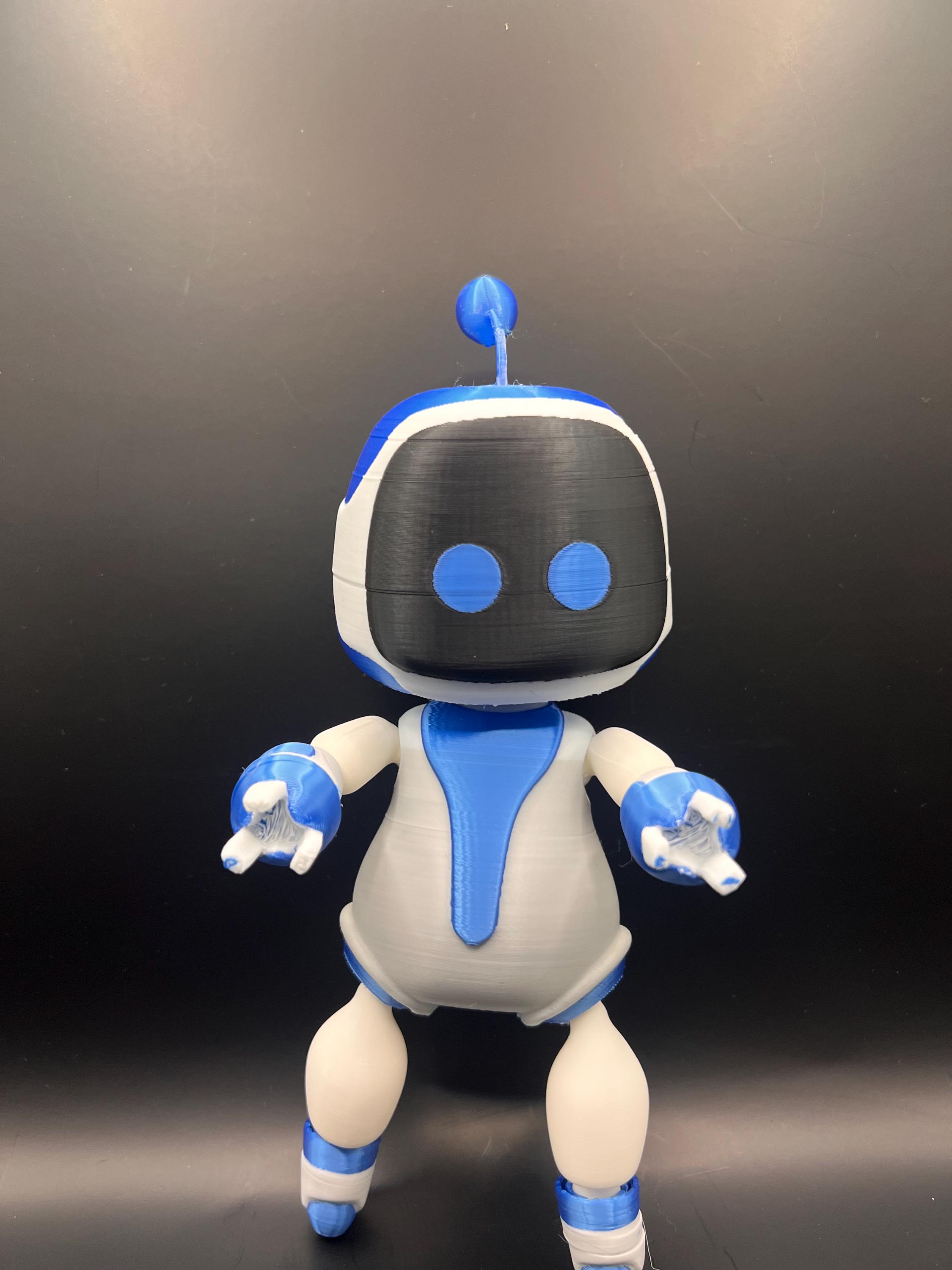 Astro Bot |astro's Playroom Inspired 3D Print Articulated Robot ...