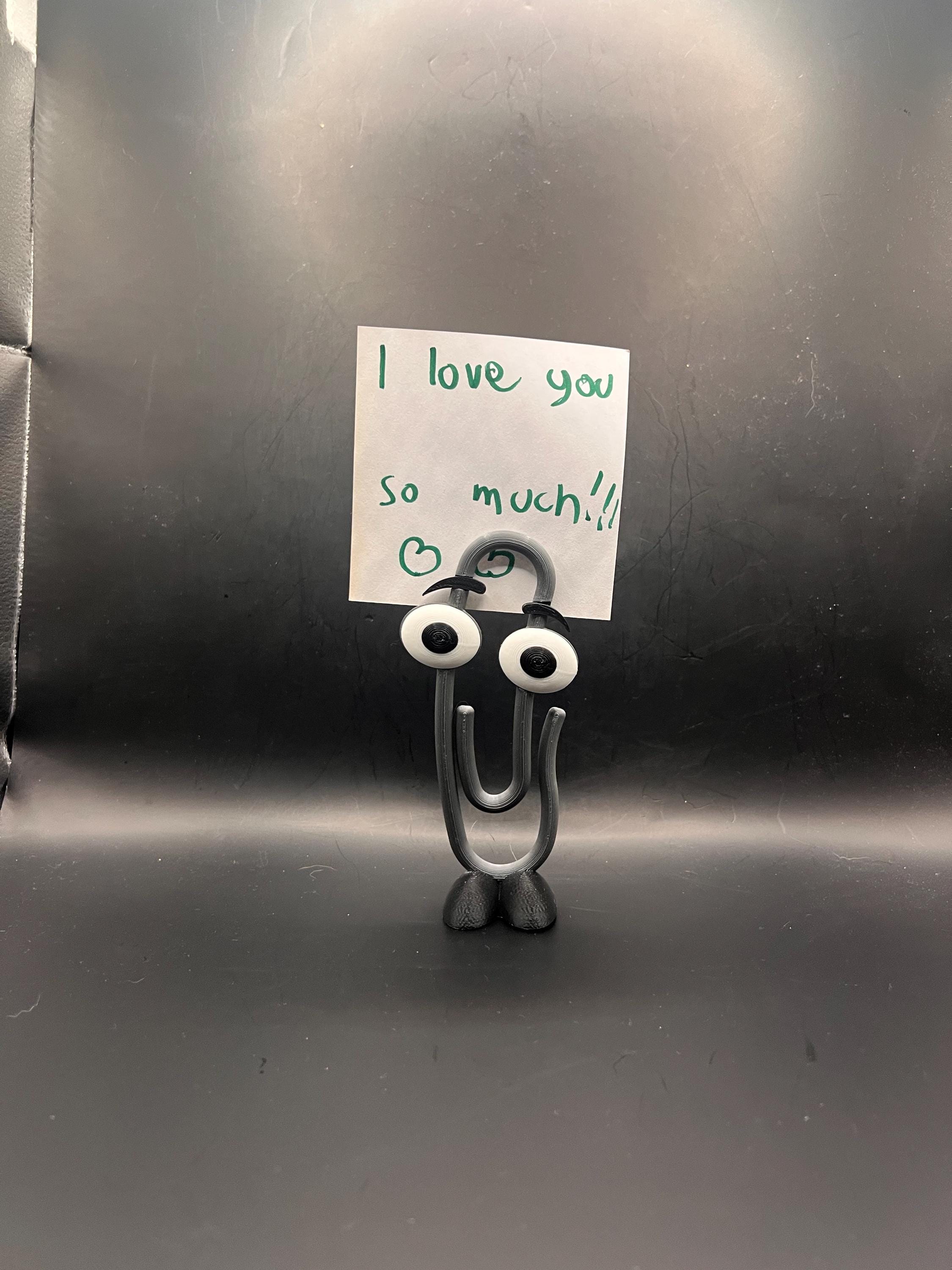 Clippy Note Holder -3D Printed - Etsy