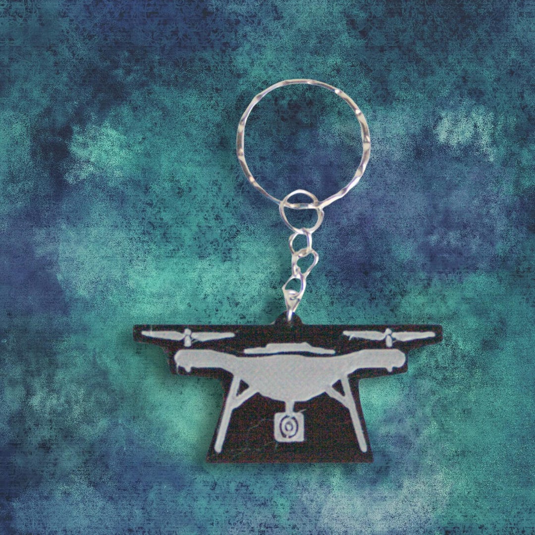 NFC Drone Keychain – Tap to Connect, Digital Business Card - Etsy