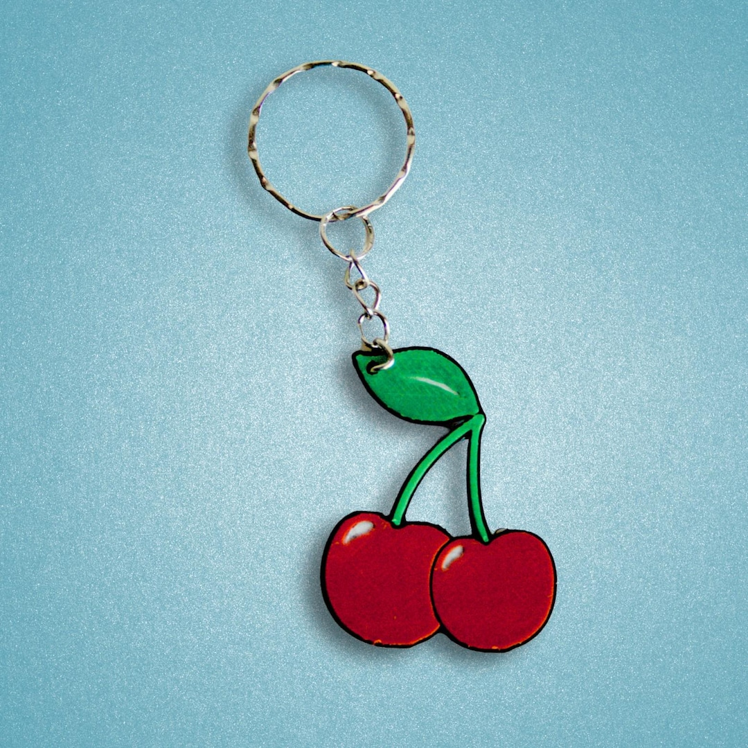 Cherry NFC Keychain: Tap to Connect, Digital Business Card - Etsy