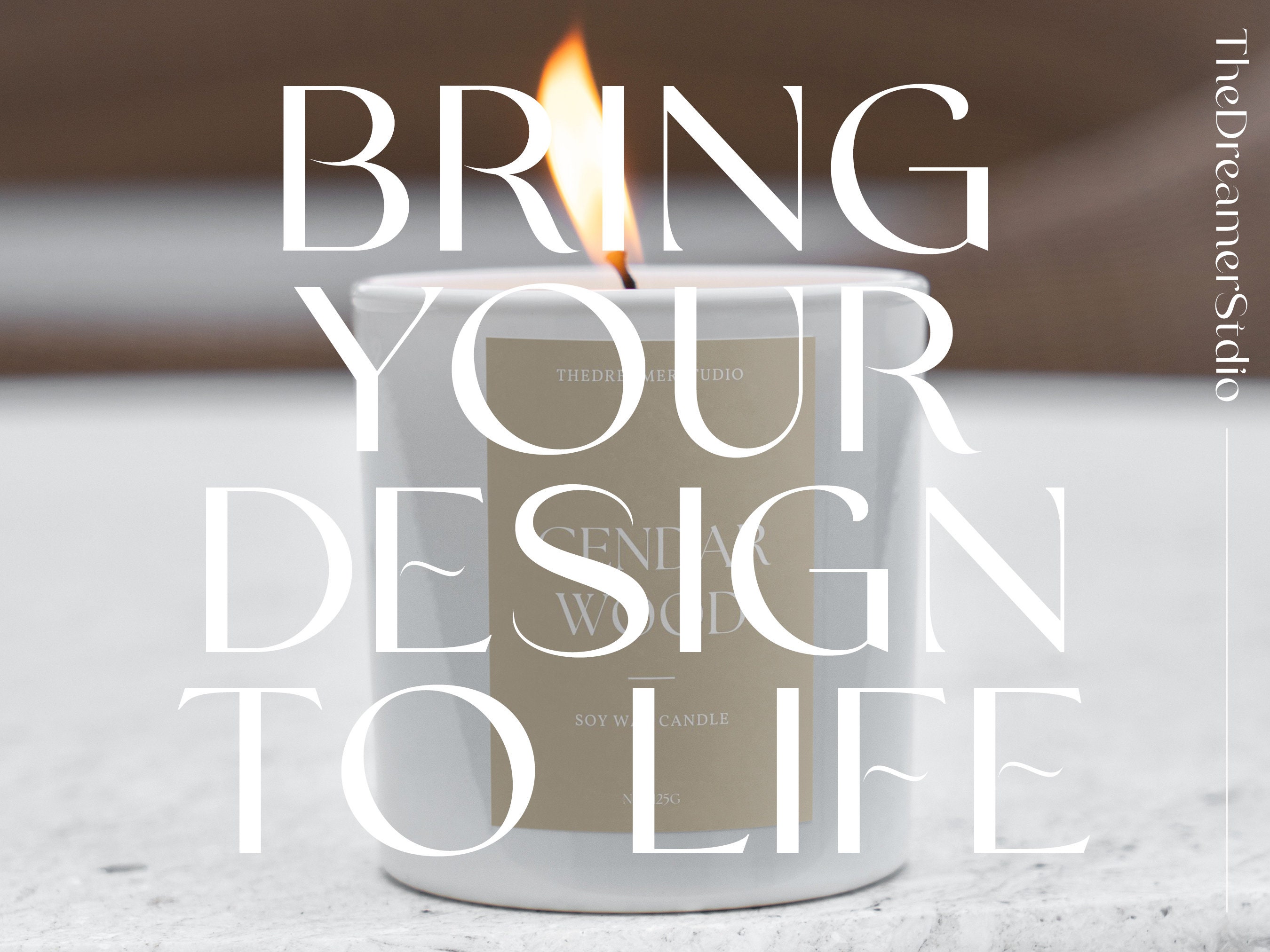 Candle Mockup Bundle, Jar Candle Mockup, Minimalist Candle Mockup ...