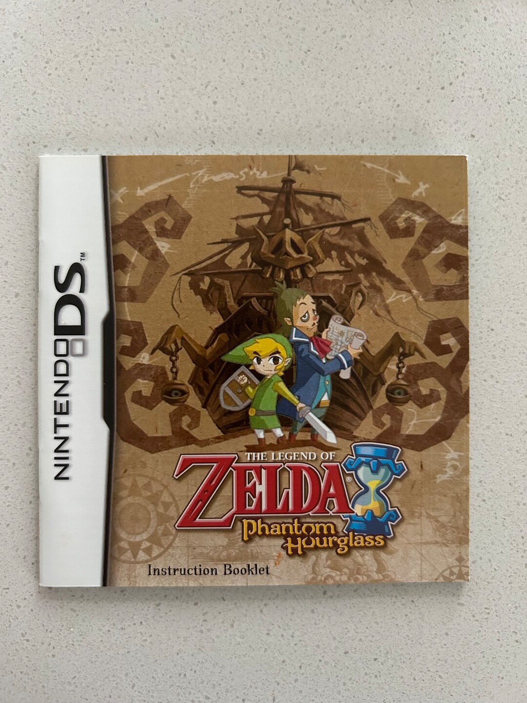 Legend of Zelda the Phantom Hourglass nintendo DS Manual - Etsy