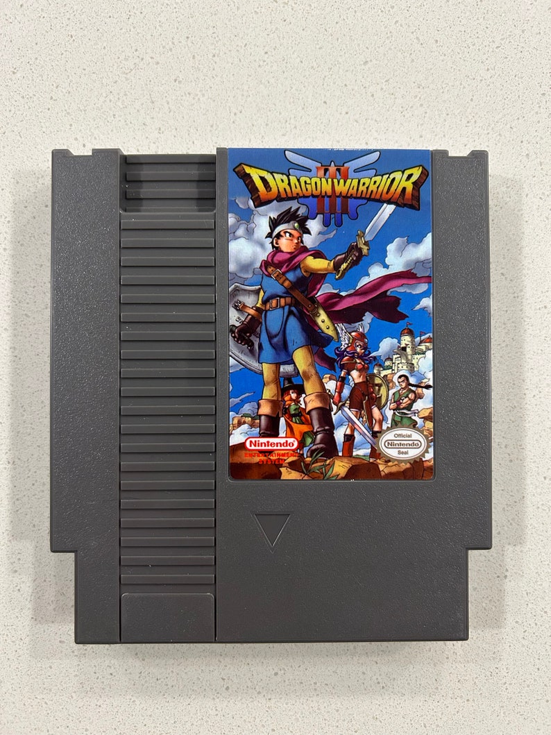Dragon Warrior III 3 nintendo NES - Etsy