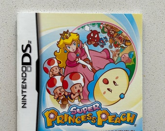 Super Princess Peach Nintendo DS tested & Authentic - Etsy