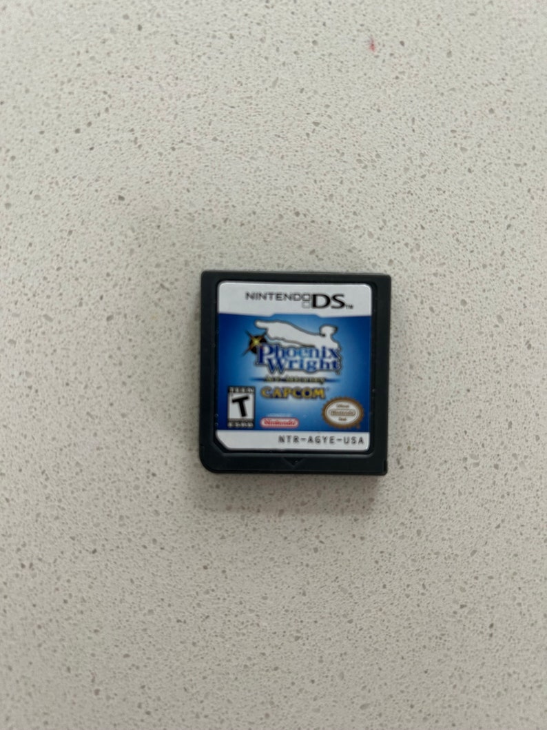 Phoenix Wright Ace Attorney nintendo DS - Etsy