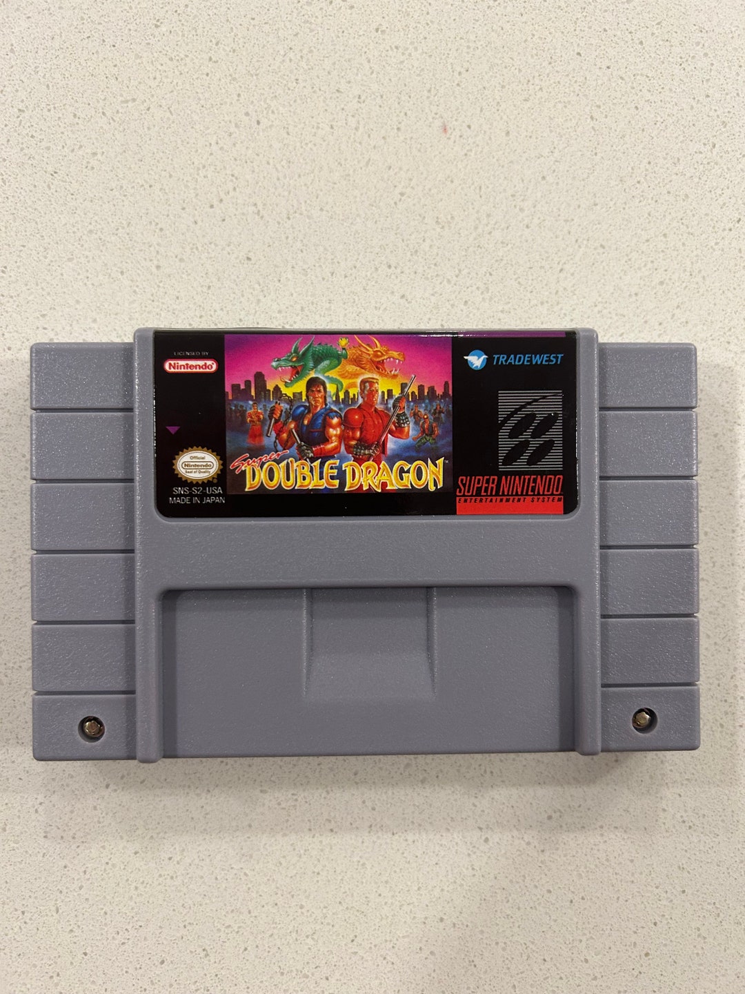 Super Double Dragon super Nintendo SNES - Etsy