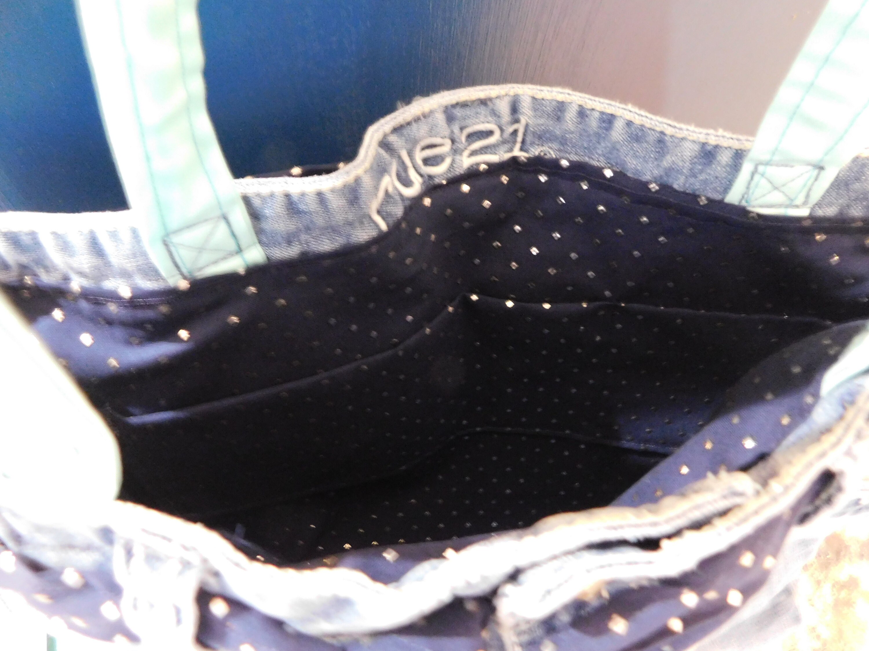 Fabulous Handmade Denim Hand Bag! - Etsy