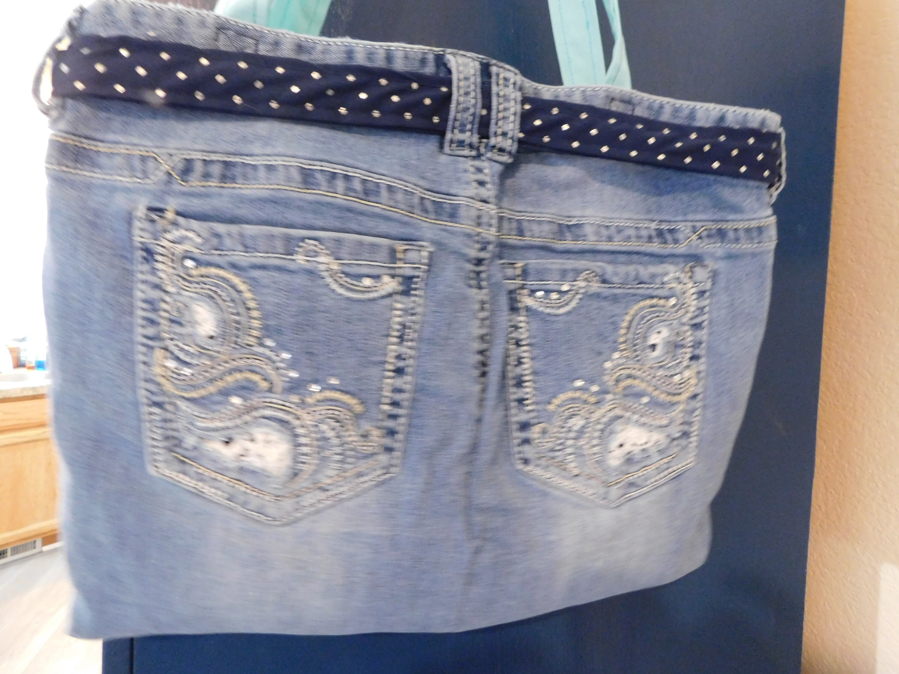 Fabulous Handmade Denim Hand Bag! - Etsy