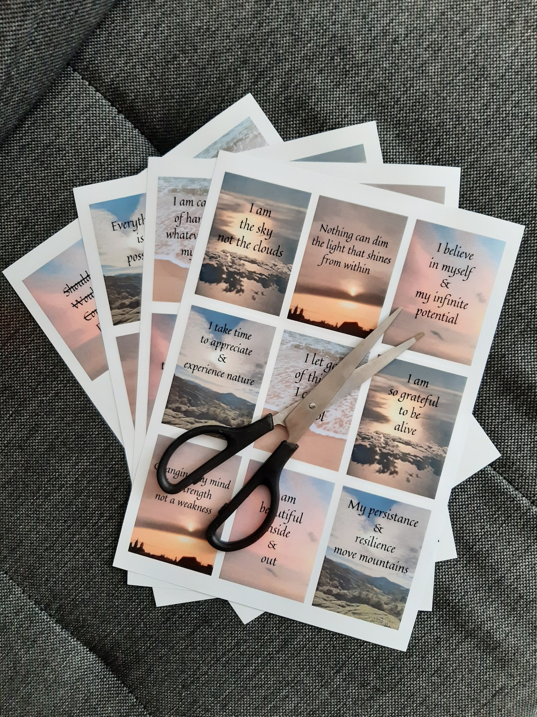 PRINTABLE AFFIRMATION CARDS - Etsy