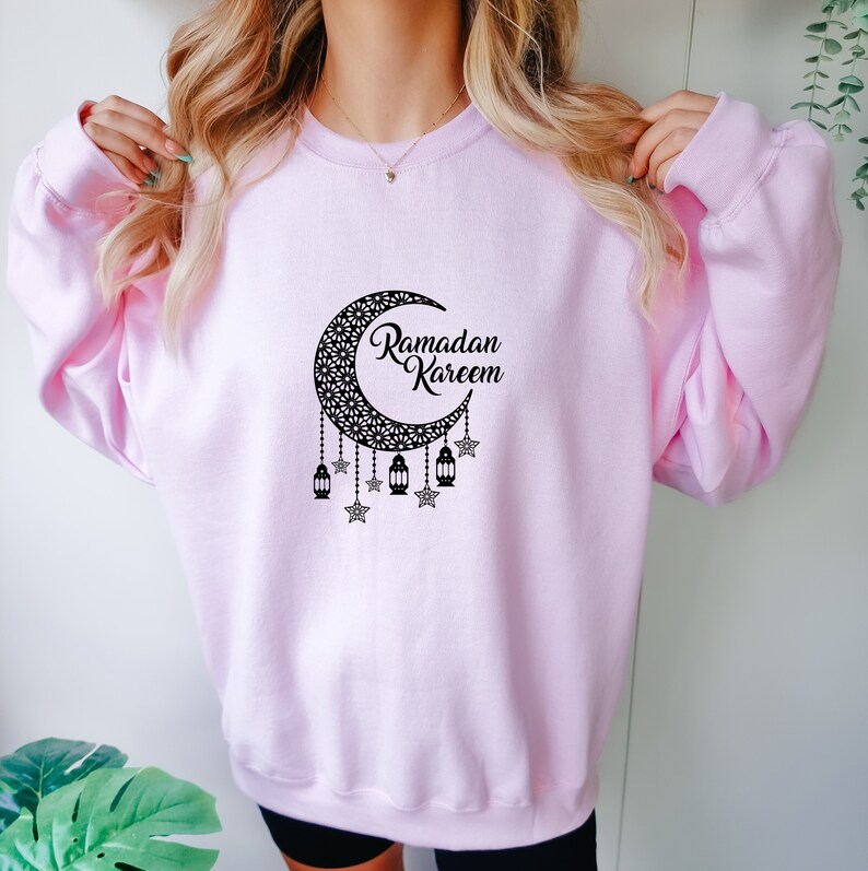 Ramadan Kareem Hoodie, Islamic Roof Ridge Month Sweatshirt, Ramadan ...
