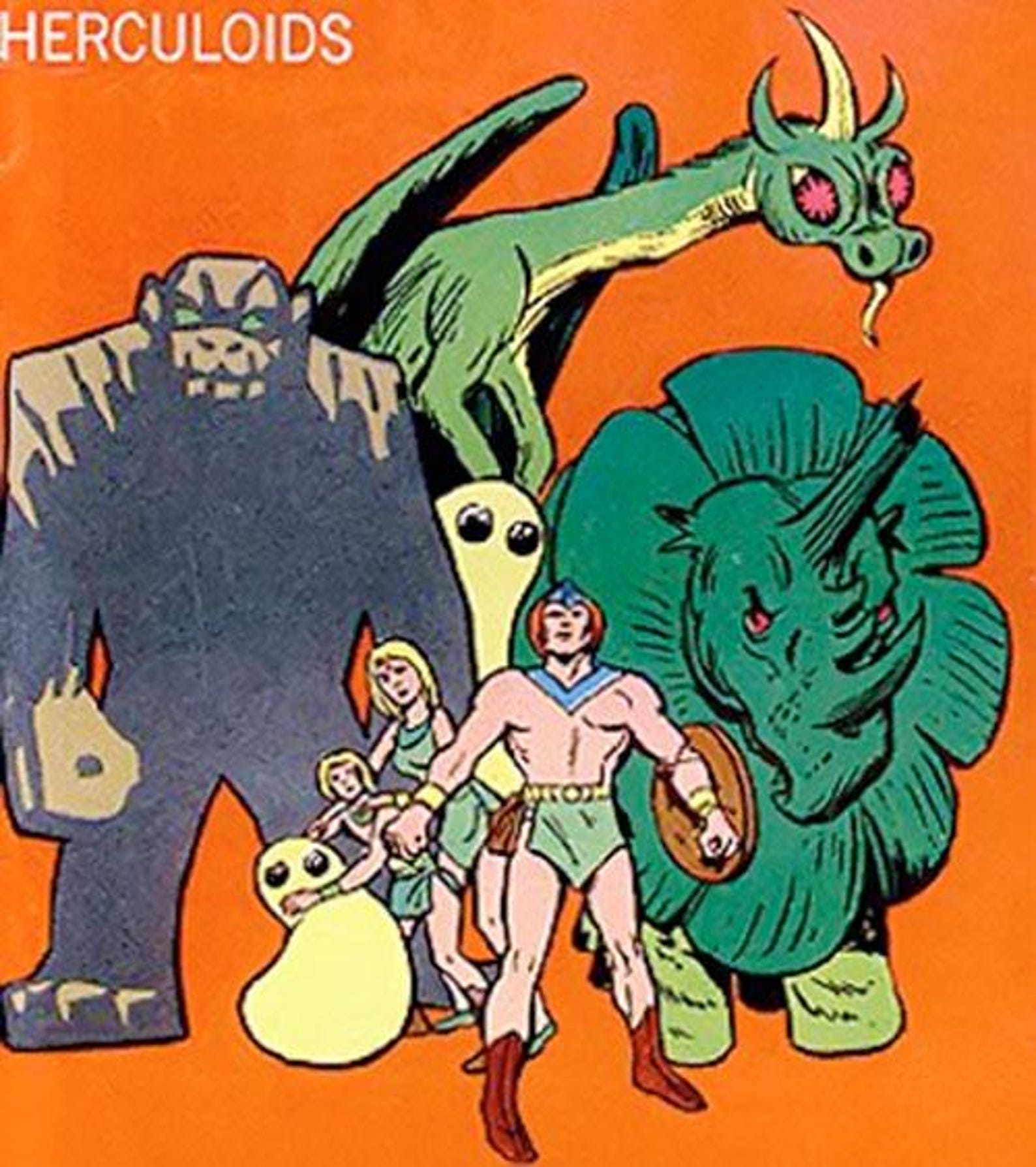 The Herculoids Animated TV Series - Etsy