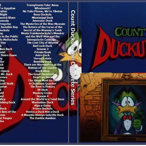 Count Duckula - Etsy