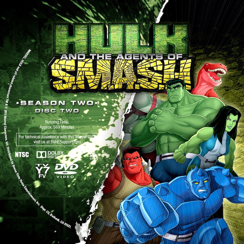 Hulk and the Agents of Smash, Vol 2 (2 DISC SET) - Etsy