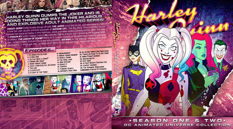 Harley Quinn Animated Series - Etsy