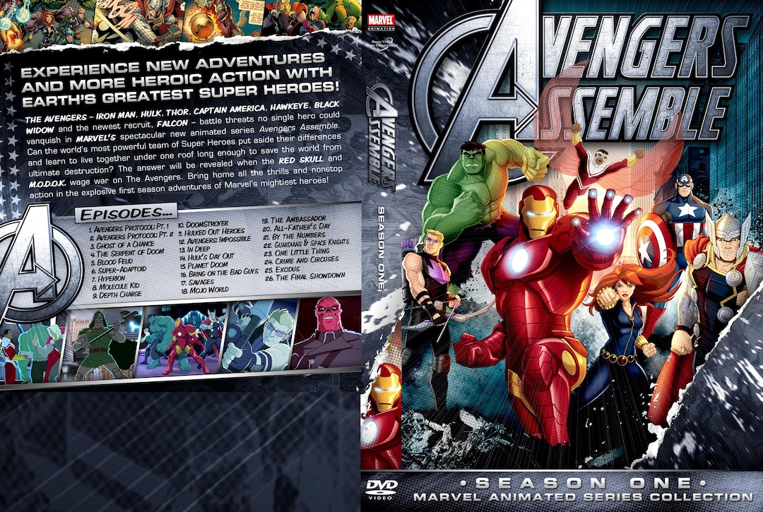 Avengers Assemble Season 1 Dvd 26 Episodes - Etsy