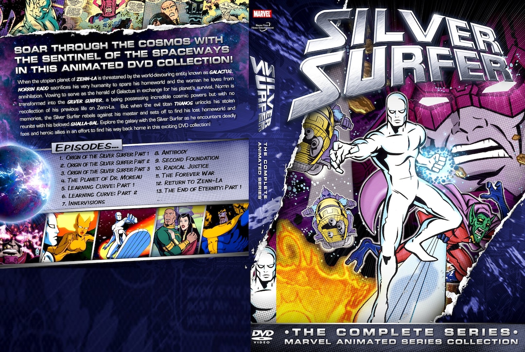 Silver Surfer TV Series the Complete Collection - Etsy