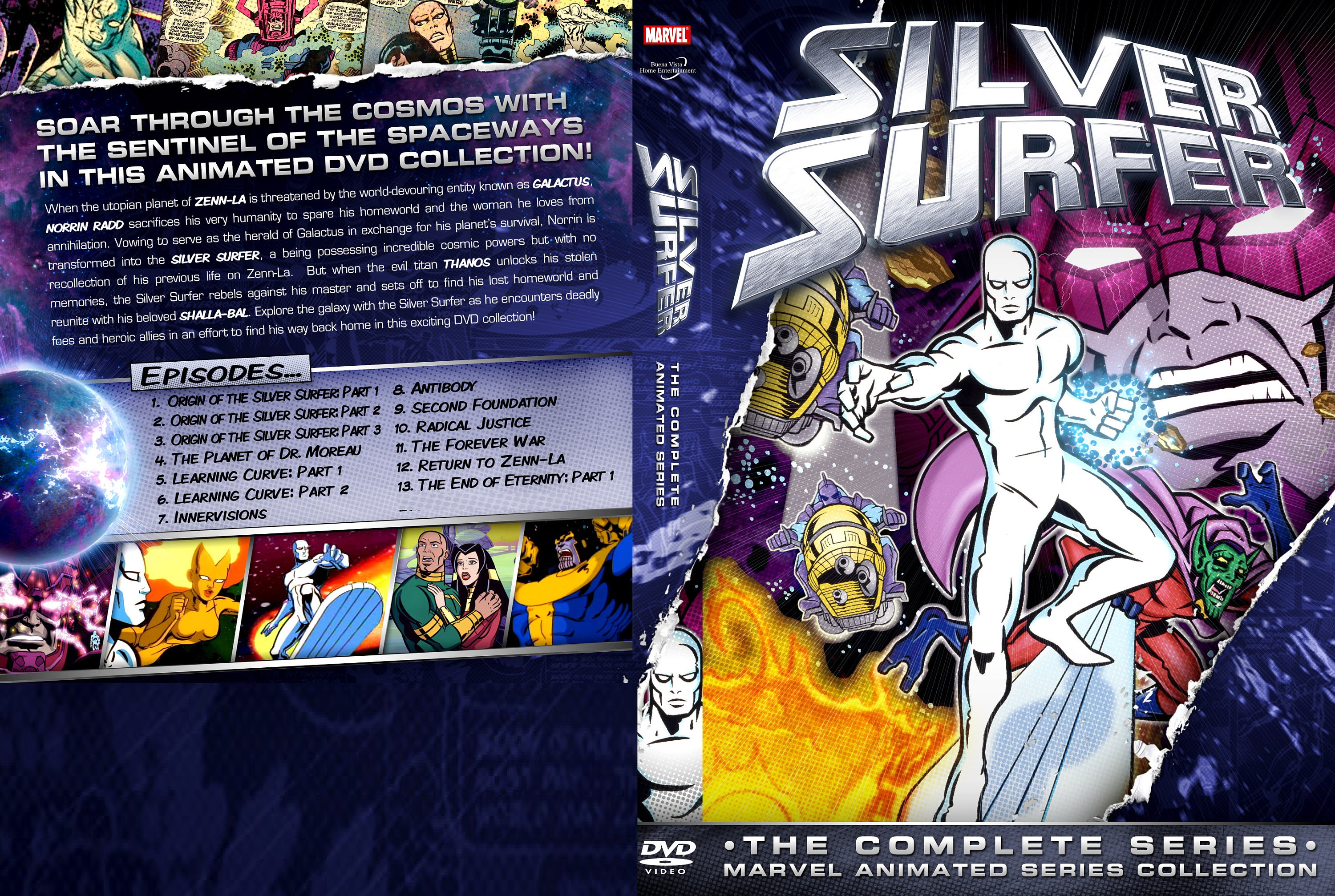 Silver Surfer TV Series the Complete Collection - Etsy