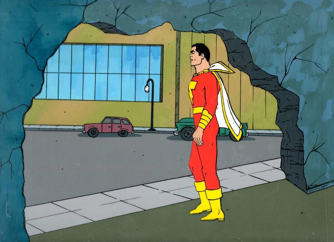 Shazam! Animated Series - Etsy