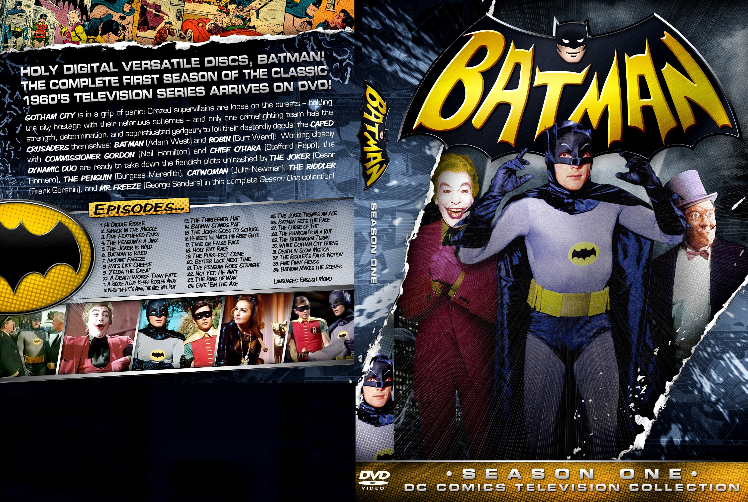 Batman 1966 Dvd Cover