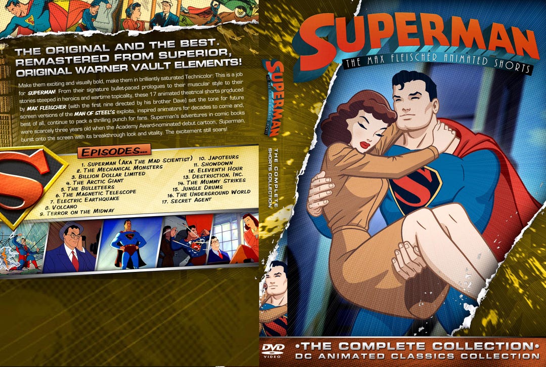 The Complete Superman Collection - Etsy