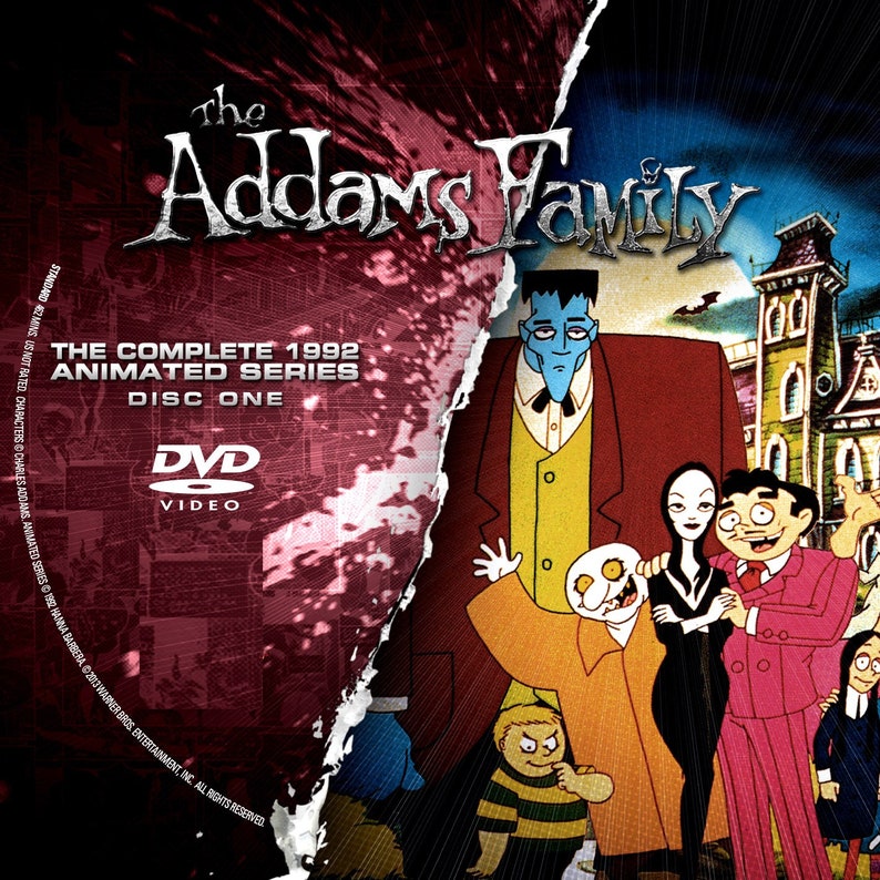 Addams Family Animated Series 1992 - Etsy
