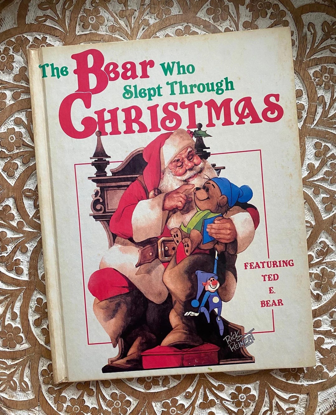 The Bear Who Slept Through Christmas - Etsy