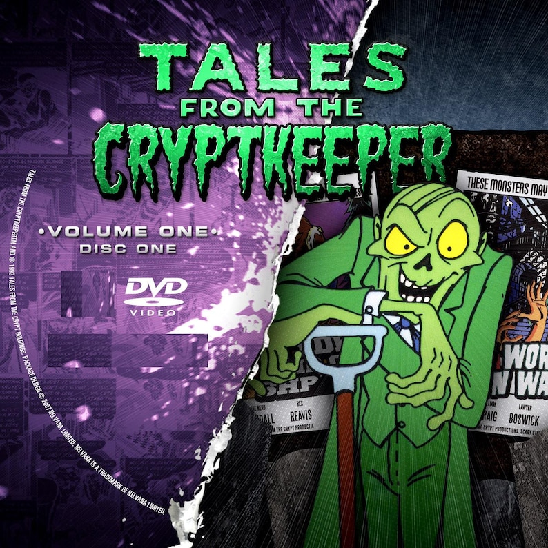 Tales From the Cryptkeeper DVD Volume One - Etsy