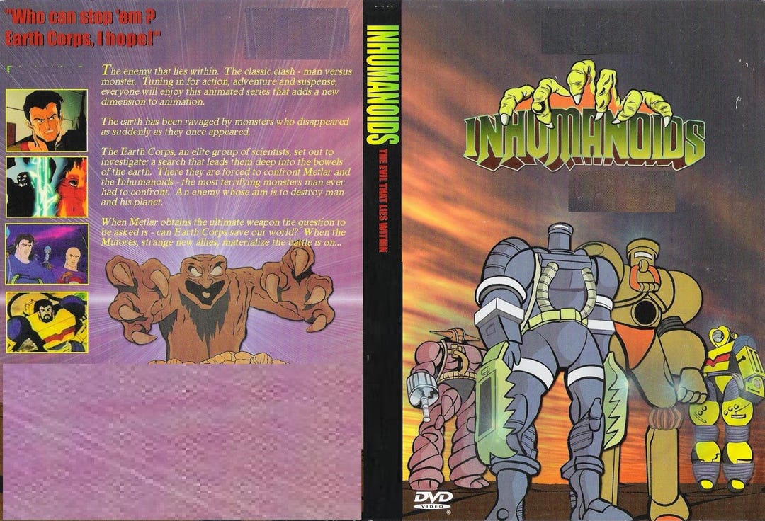 Inhumanoids: Earth Corps Vs Monsters - Etsy