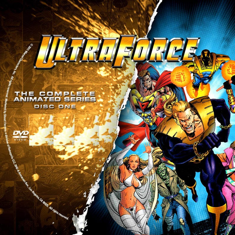 Ultraforce the Complete Series DVD Set - Etsy