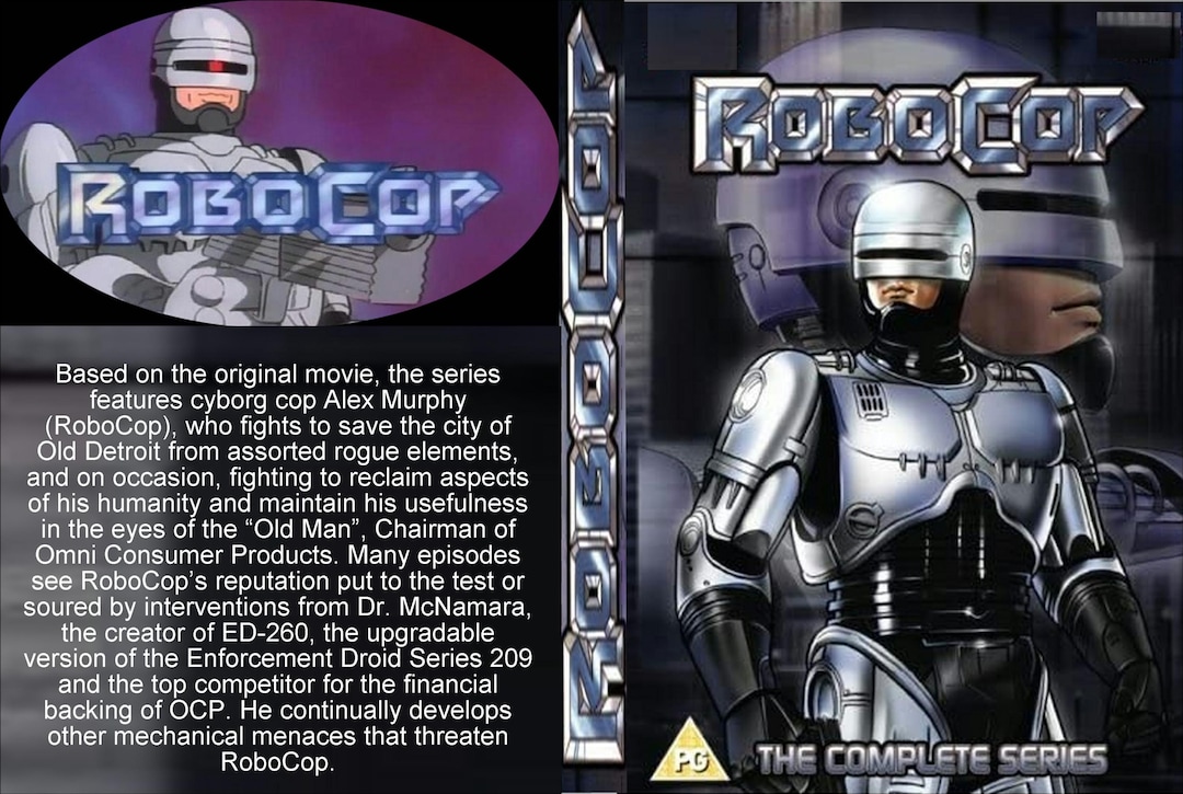 Robocop (animated TV Series) DVD 1988 - Etsy