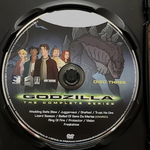 Godzilla: the Series - Complete Animated Series - Etsy