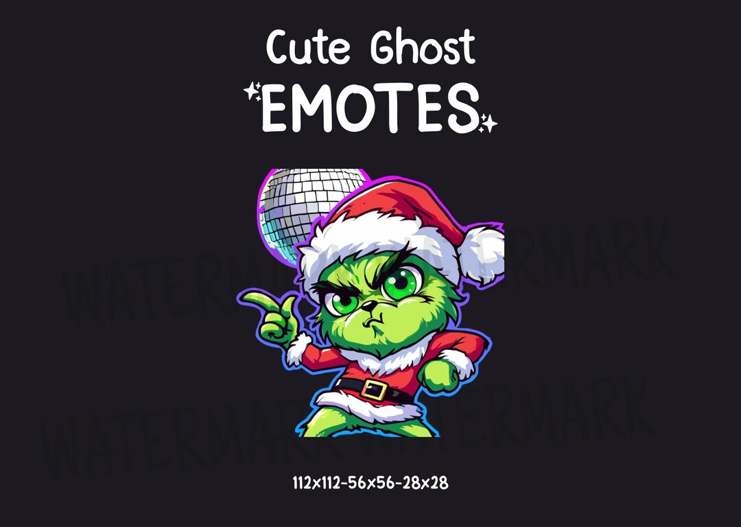 The Grinch Dancing Emote for Twitch and Discord, Grinch Emotes ...