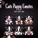 Cute Puppy Twitch Emotes – Kawaii Dog Emote Pack for Streamers | Pngs ...