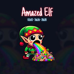 Amazed Elf Twitch Emote Discord Emote Christmas Characters Cute ...