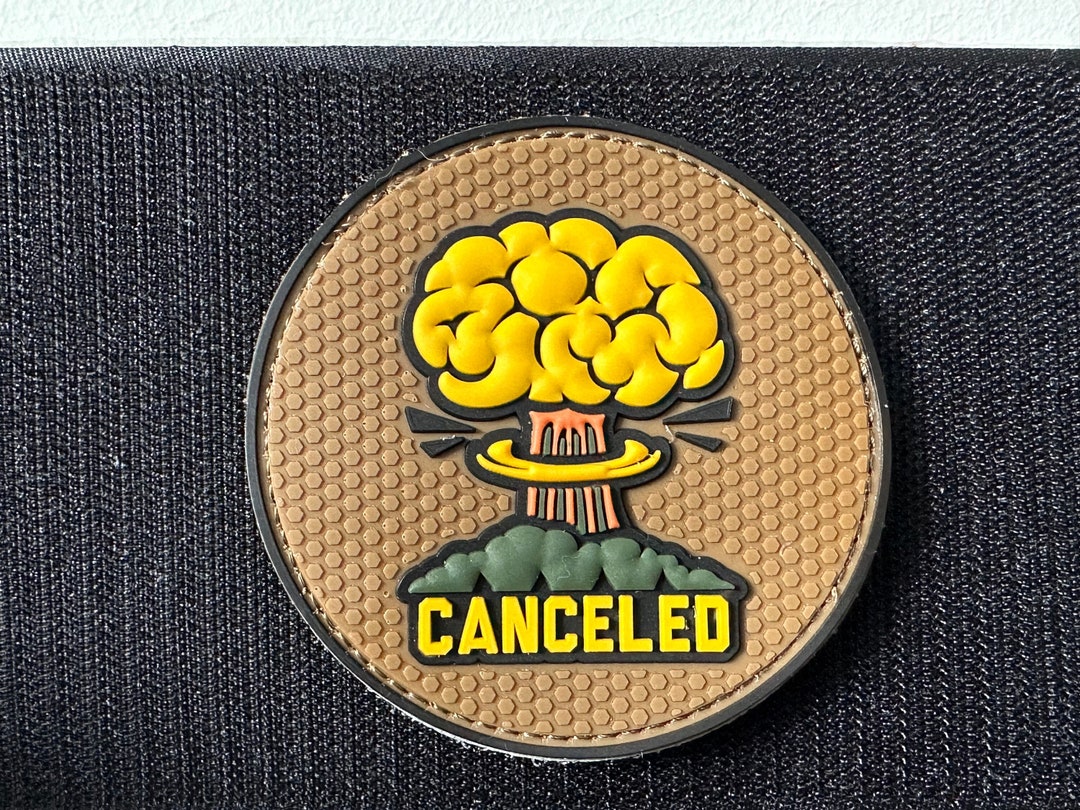 Apocalypse Canceled, Atomic War, PVC Morale and Tactical Patch, Hook and Loop / A3 - Etsy