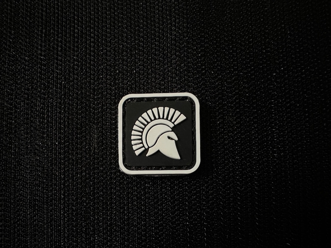 Gladiator Sign / Sparta Black Color, PVC Morale and Tactical Patch ...