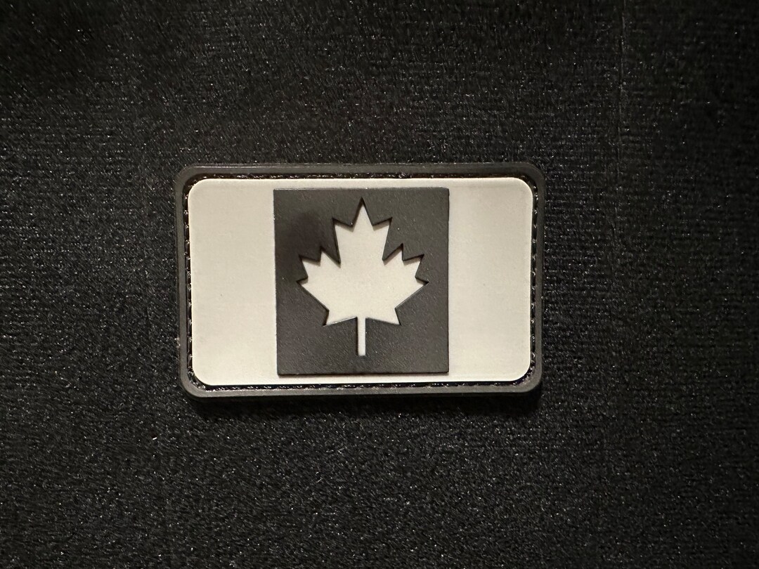 Flag, Canadian / Canada / Maple Flag / PVC Morale and Tactical Patch ...