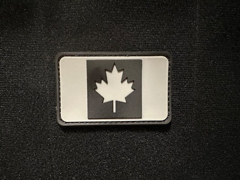 Flag, Canadian / Canada / Maple Flag / PVC Morale and Tactical Patch ...