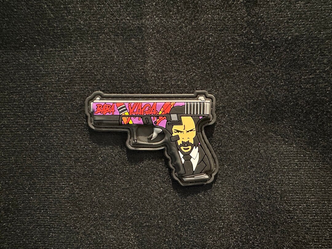 Baba Yaga / Movie / Gun / Gunshot / Wick PVC Morale and Tactical Patch ...