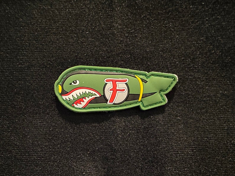 Green Torpedo / Predator / Torpedo / Army PVC Morale and Tactical Patch, Hook and Loop A3 - Etsy