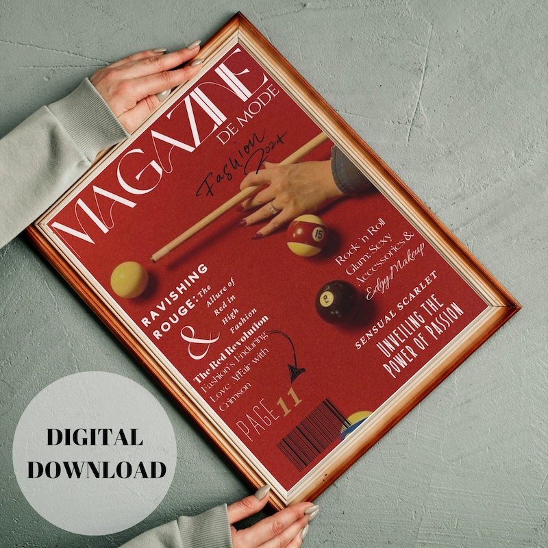 Vogue Poster - Etsy