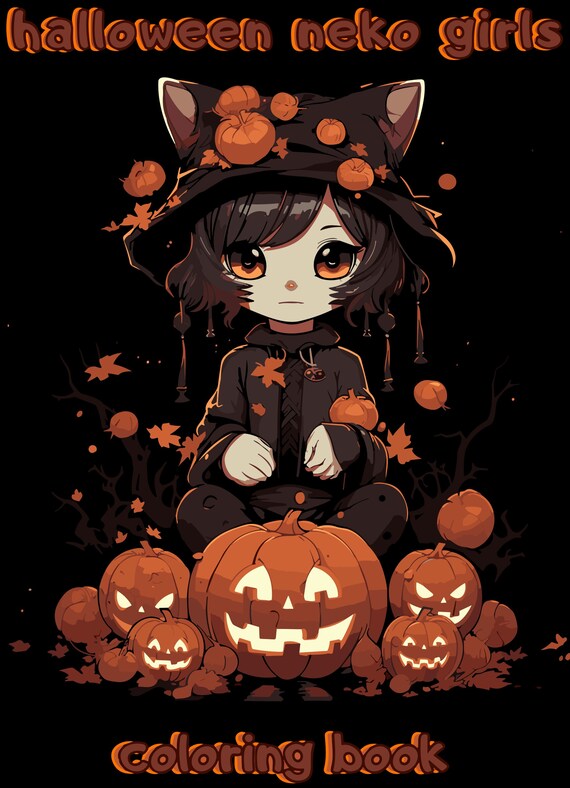 Anime Halloween Neko